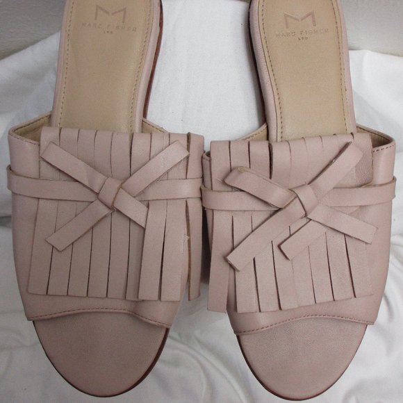 Marc Fisher | Shoes | Marc Fisher Whitley Kiltie Fringe Tan Leather ...